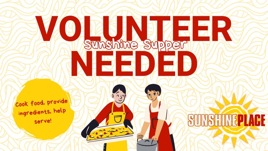 Sunshine Supper Volunteering – Bethlehem Lutheran Church